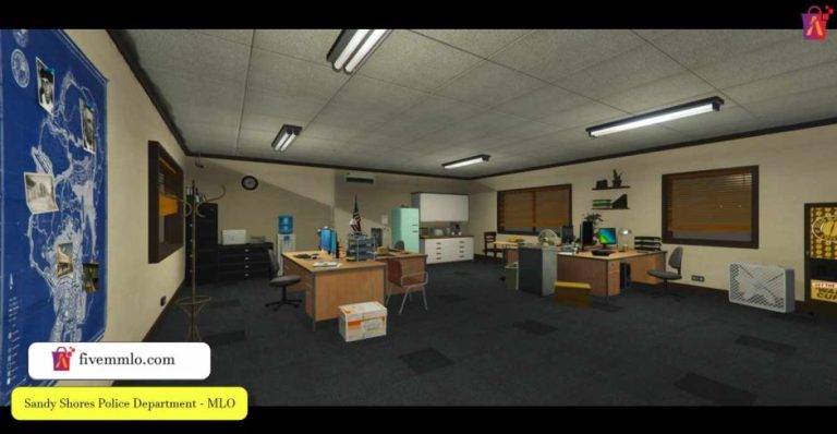 Sandy Shores Police Department MLO | Sheriff MLO FiveM - FiveM Mlo Store