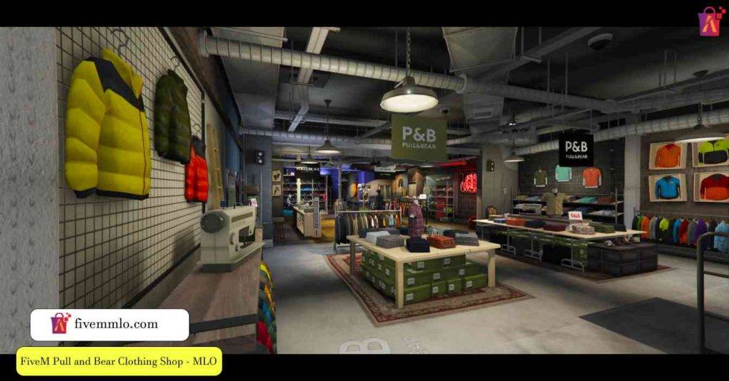 Pull & Bear Clothing Shop Mlo FiveM - FiveM Mlo Store