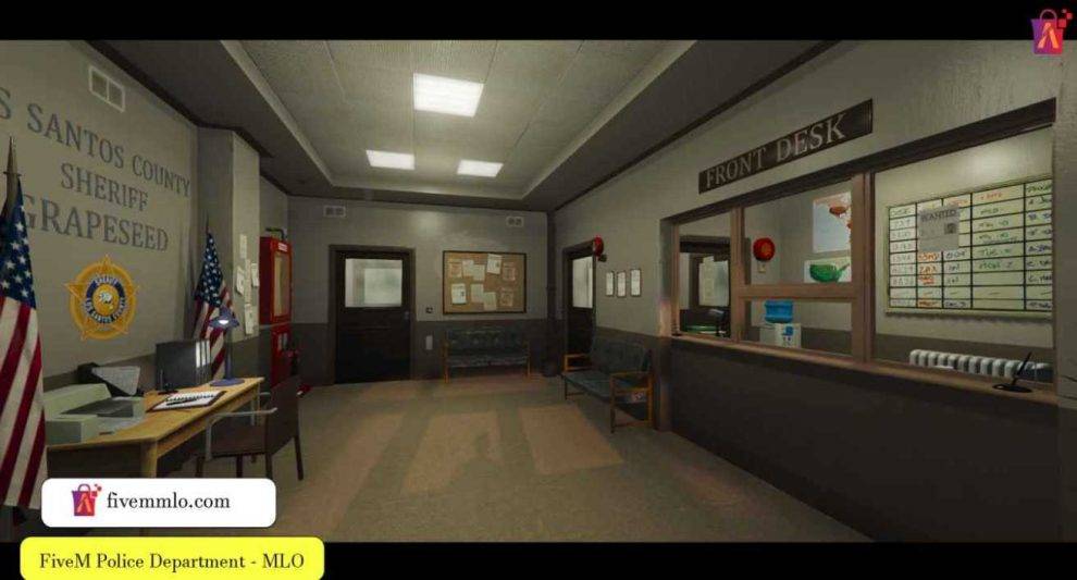 FiveM Police Department MLO | FiveM Police Station MLO - FiveM Mlo Store