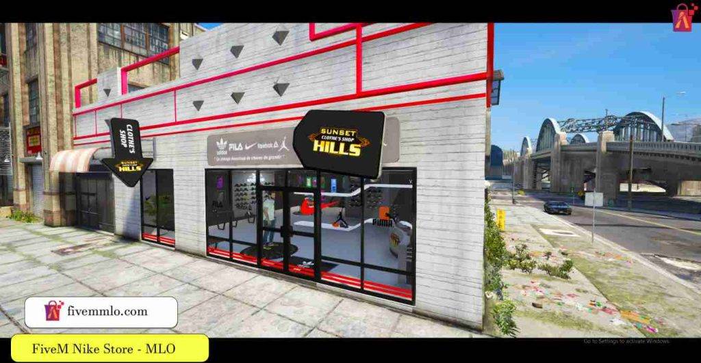 FiveM Nike Store MLO | FiveM Clothing Shop - FiveM Mlo Store