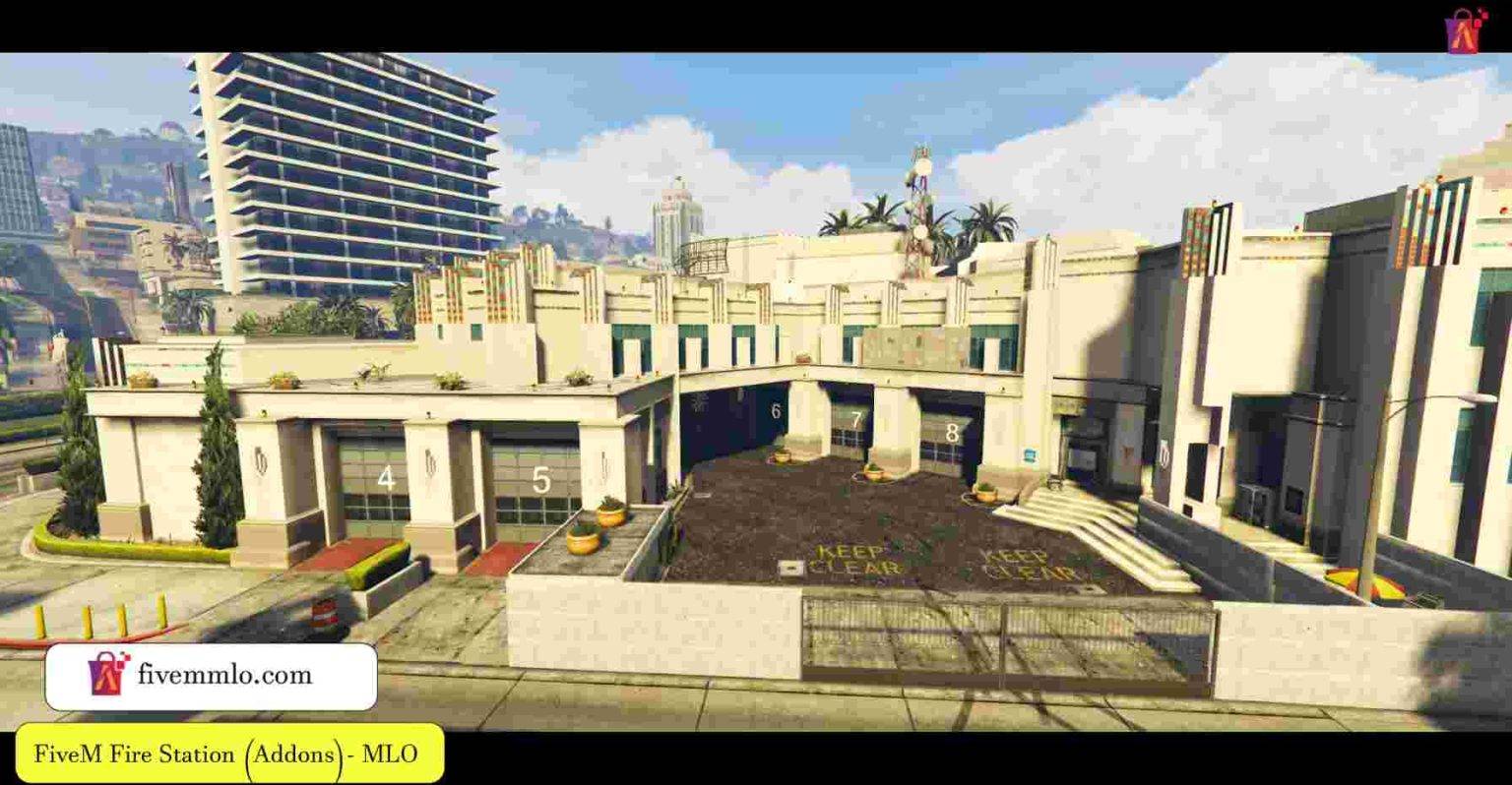 FiveM Fire Station | FiveM Fire Department MLO - FiveM Mlo Store