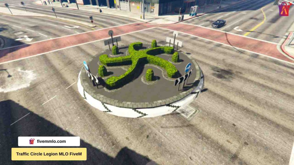 Traffic Circle Legion MLO FiveM - FiveM Mlo Store